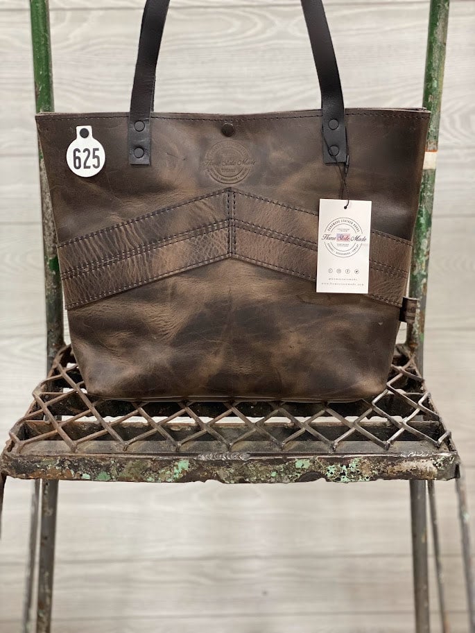 Medium Leather Tote | Home State Made